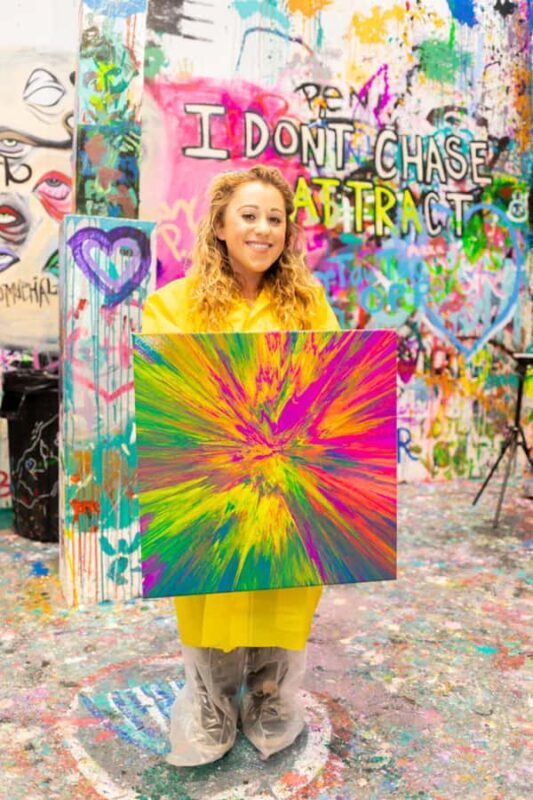 Shooting and Spinning Private Art Experience in Houston - Key Points