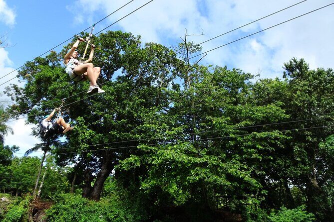 Shore excursion 7 waterfalls &5 zip lines amber cove & Taino bay - FAQs