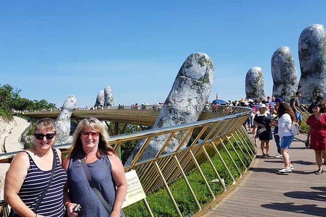 Shore Excursion CHAN MAY or TIEN SA to GOLDEN BRIDGE, MARBLE MOUTAIN,LADY BUDDHA - Key Points