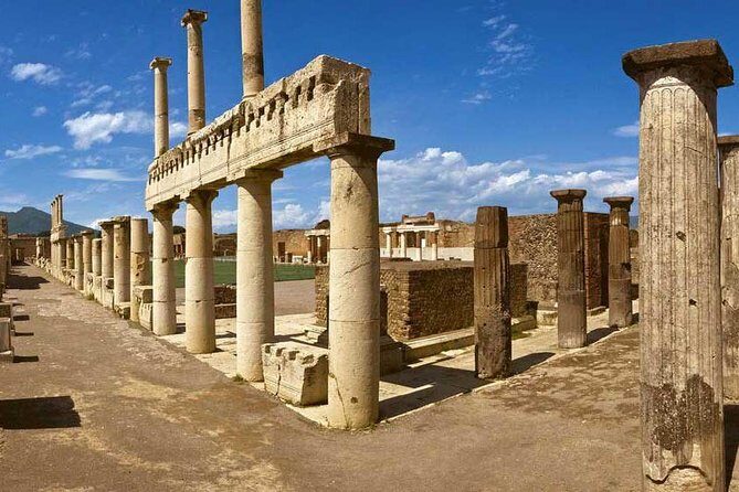 Shore excursion Guided Tour of Pompeii Ruins and Sorrento with a Farmhouse Lunch - FAQs