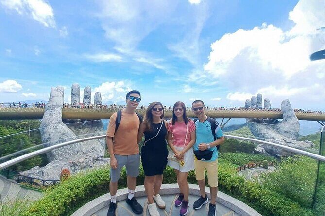 Shore Excursion Small Group to Visit GOLDEN BRIDGE BA NA HILLS & DA NANG CITY - Key Points