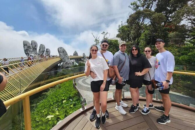 Shore Excursion TIEN SA or CHAN MAY Port to GOLDEN BRIDGE via Cable Car & HOI AN - Key Points