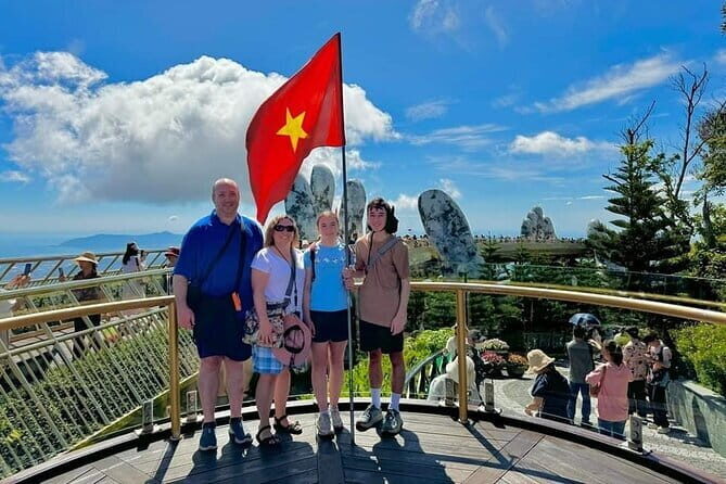 Shore Excursion to Golden Bridge-Marble Mountain-Monkey Mountain - Key Points