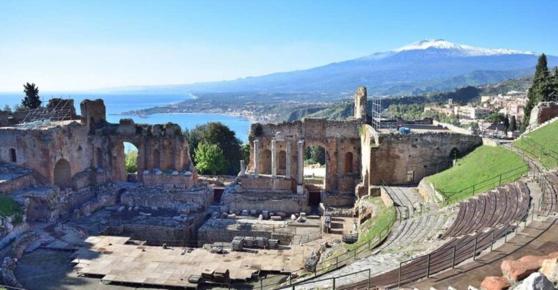 Shore tour from Messina cruise port: Taormina and Castelmola - Key Points