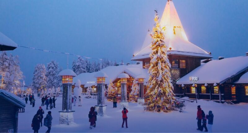 Short hiking & Santa Claus Village Combo Tour - Key Points