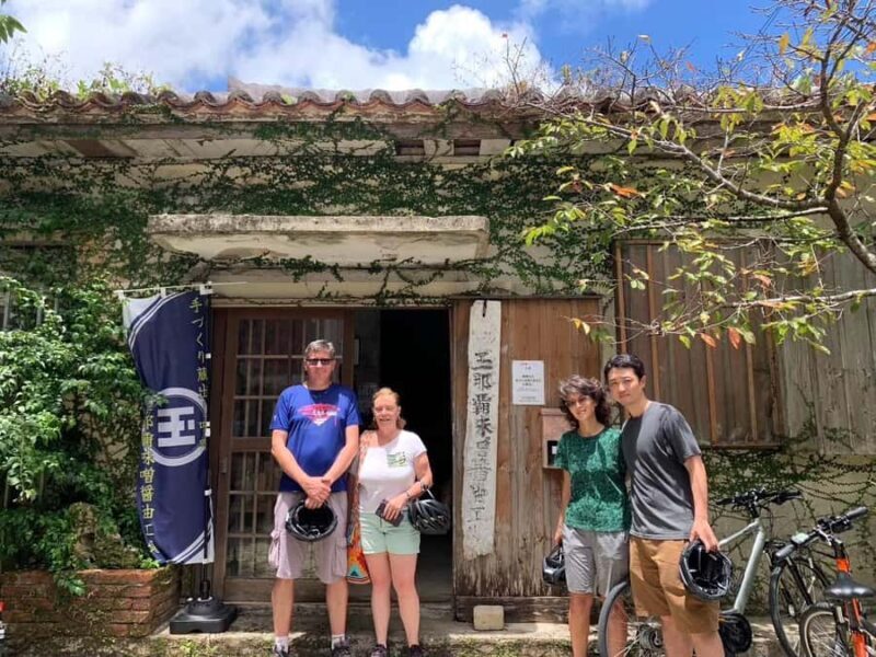Shuri+Naha: Cycling Tour Explore Water Heritage with E-Bike - Traditional Sweet Shop and Cultural Taste