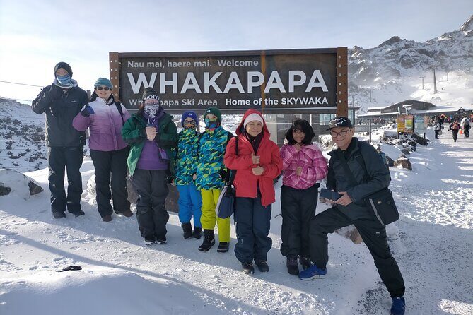 Shuttle Park n Ride to Whakapapa Ski fields - Key Points