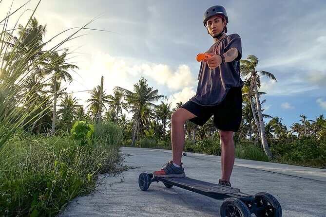 Siargao - Morning 1 Hour Guided Electric Skate Experience - Key Points