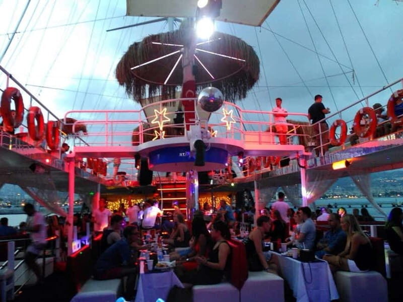 Side: Alanya Night Disco Cruise & Foam Party, Music, Dance - Key Points