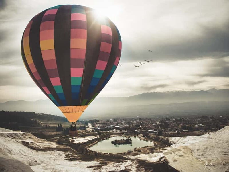 Side/Alanya: Pamukkale Hot Air Balloon Flight w/Lunch - Discover the Magic of Pamukkale and Hierapolis