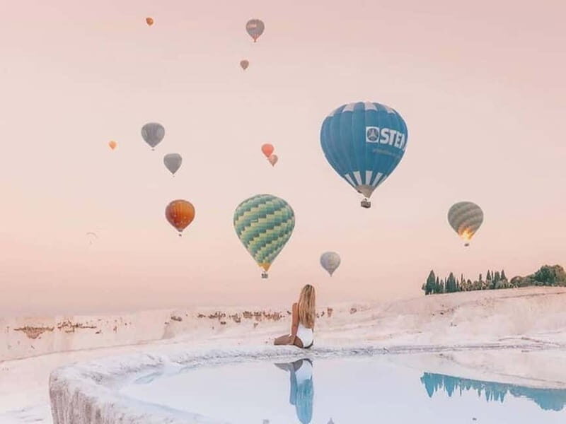 Side/Alanya: Pamukkale Hot Air Balloon Flight w/Lunch - Exploring Pamukkale’s Natural and Ancient Marvels