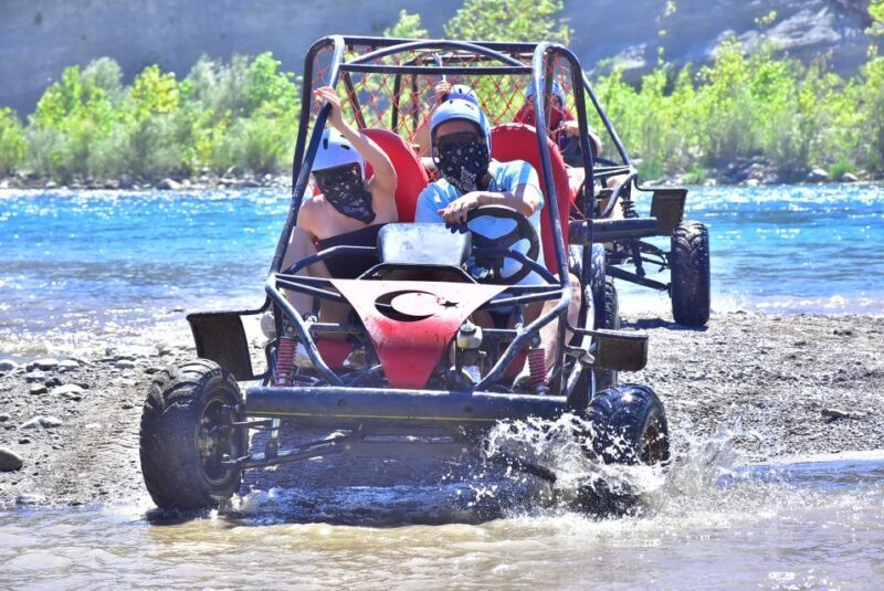 Side/Antalya: Jeep, Buggy, Rafting & Zipline Tour with lunch - Key Points