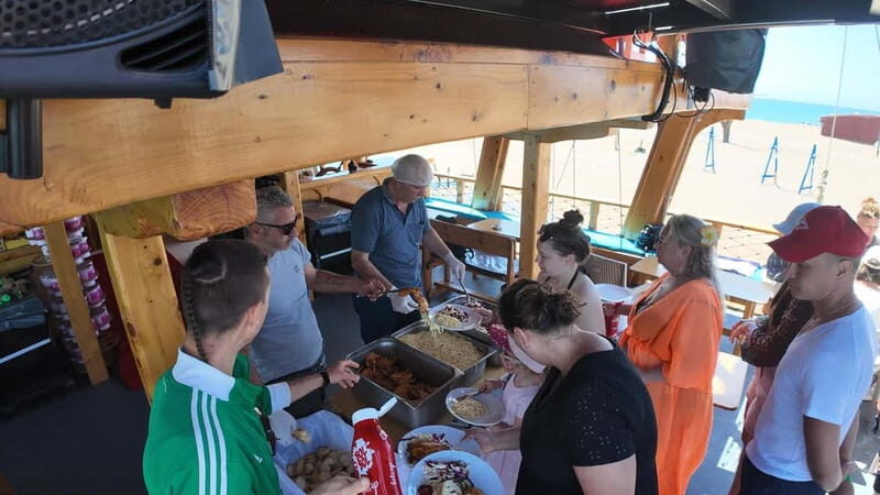 Side: Dolphin Boat Tour With Lunch Foam party Swimming - Frequently Asked Questions
