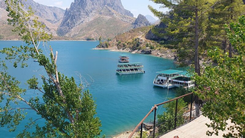 Side: Green Canyon Boat Tour With Open Buffet Lunch & Drinks - Key Points