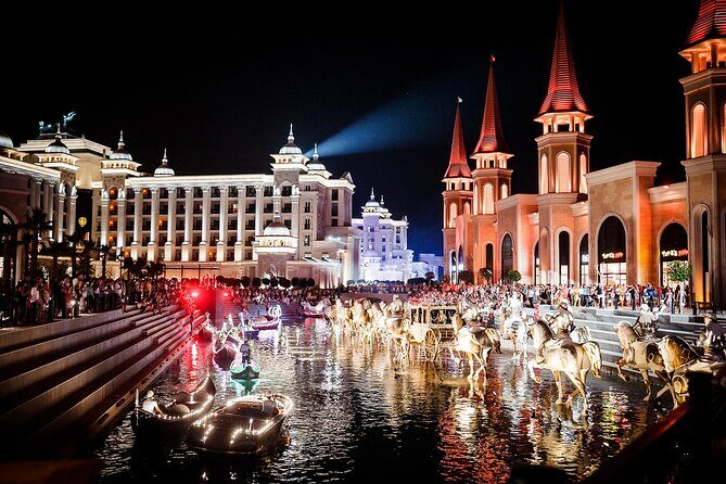 Side Land of Legends Night Shows Tour With Boat Parade - The Itinerary in Detail: What to Expect
