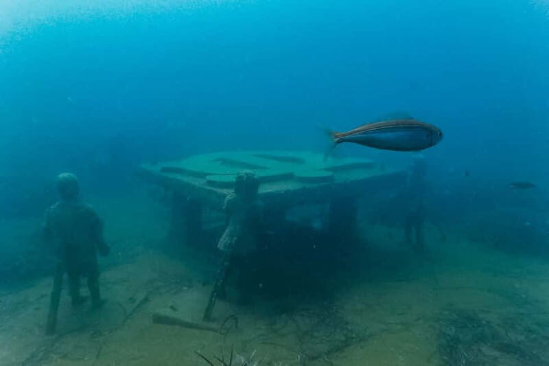 Side: Scuba Diving, Underwater Museum, 2 Dives incl. Lunch - Introduction to the Experience