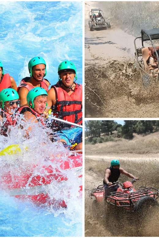 Side&Alanya:Rafting,Jeep,Quad/Buggy Safari/Zipline wLunch - The Value of This Adventure