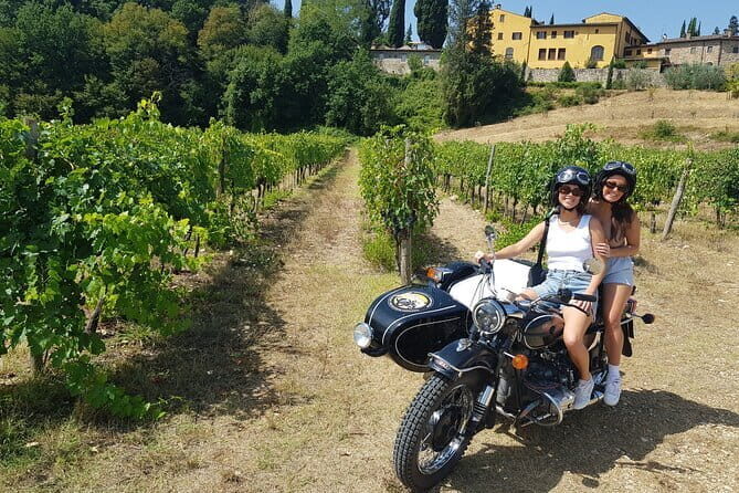 Sidecar tour in Florence and Chianti with wine tasting and lunch - Key Points