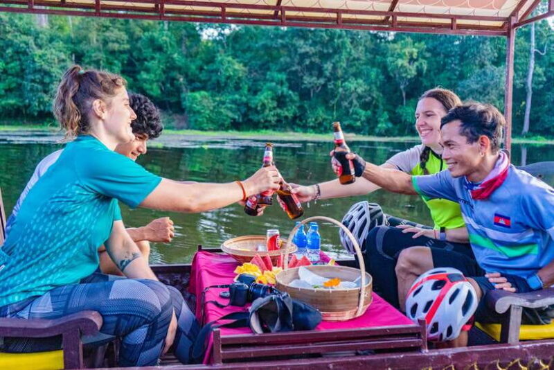 Siem Reap: Angkor Sunset Bike & Boat Tour w/ Drinks & Snacks - A Detailed Look at the Tour Itself