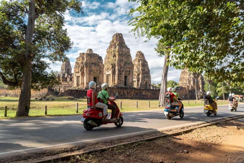 Siem Reap: Angkor Twilight & Boat Vespa Adventure - Experience Overview