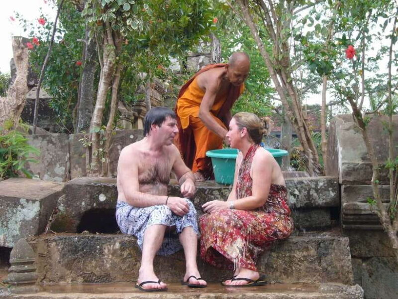 Siem Reap Cambodian Buddhist Water Blessing and Local Market - What Travelers Say