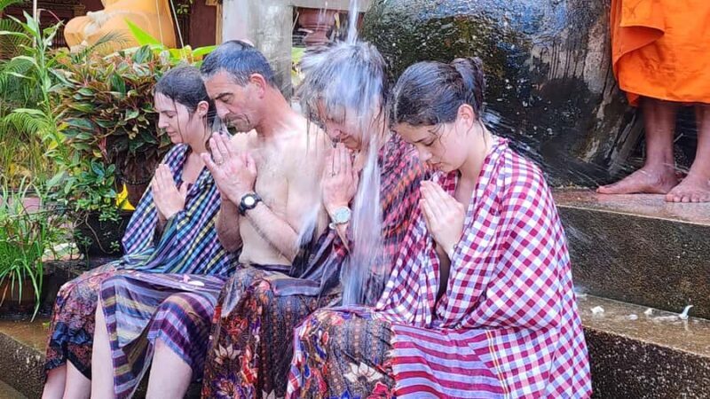 Siem Reap Cambodian Buddhist Water Blessing and Local Market - An In-Depth Look at the Tour