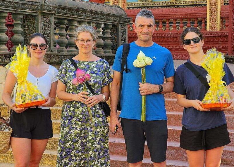 Siem Reap Cambodian Buddhist Water Blessing and Local Market - A Compassionate Introduction to the Experience