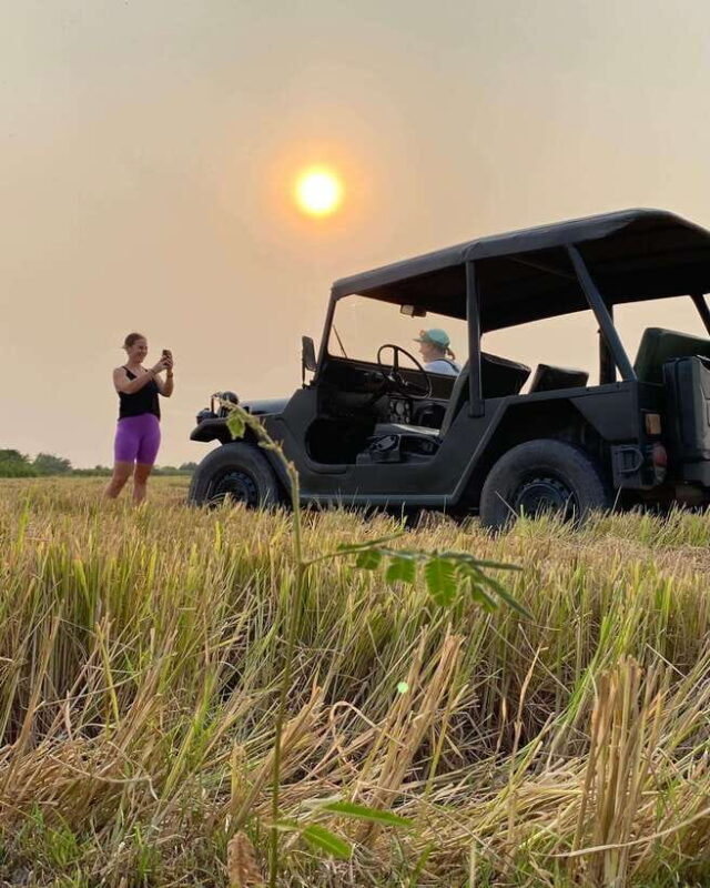 Siem Reap: Guided Countryside Sunset Tour by Jeep - Transportation and Timing