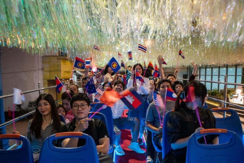 Siem Reap: Happy Night Bus City Tour - Key Points