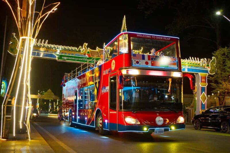 Siem Reap: Happy Night Bus City Tour - FAQs