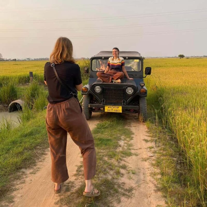 Siem Reap Jeep Tour: AMCountryside Vibes/ PMClassic Sunset - Key Points