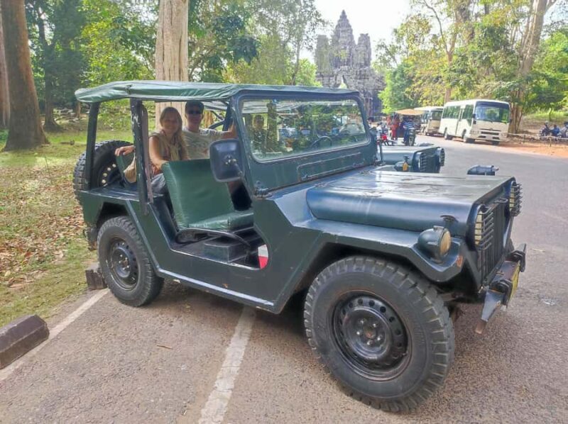 Siem Reap PM: Half-Day Angkor Wat & Ta Prohm by Vintage Jeep - Key Points