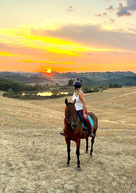 Siena: Horseback Riding with Siena in the background - Siena: Horseback Riding with Siena in the Background — A Scenic Taste of Tuscany