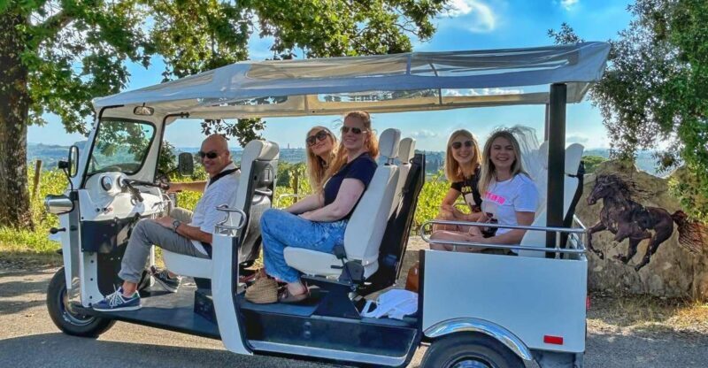 Siena: Tuk Tuk Tour with Wine Tasting - Key Points