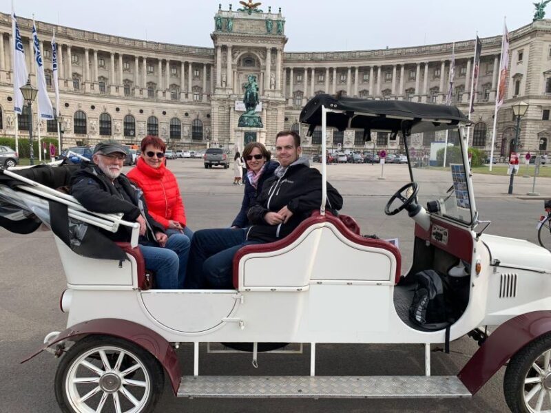 Sightseeing tour in electric vintage car (up to 5 people) - Key Points