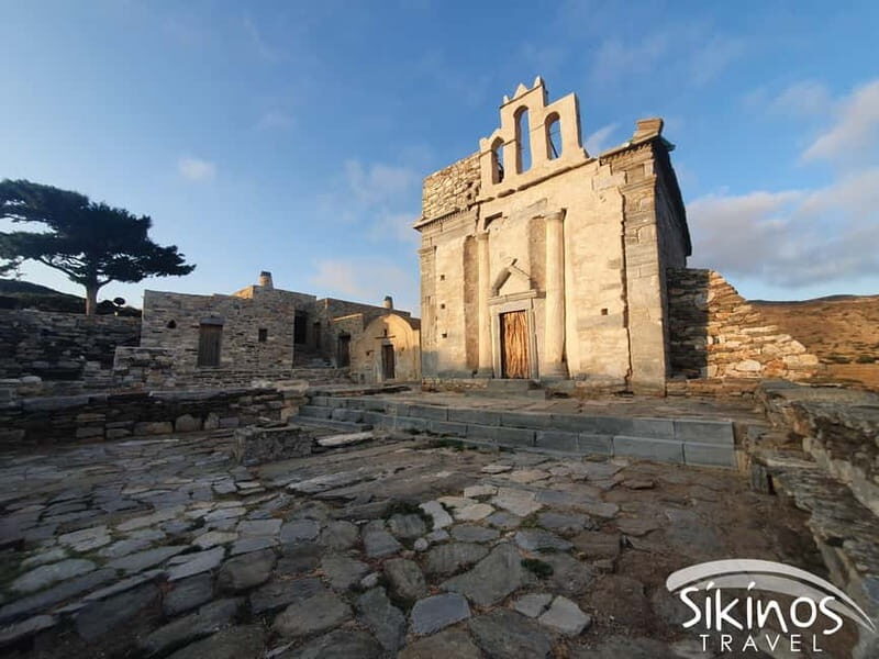 Sikinos: Episkopi Church, Wine Tasting, and Sunset Tour - Key Points