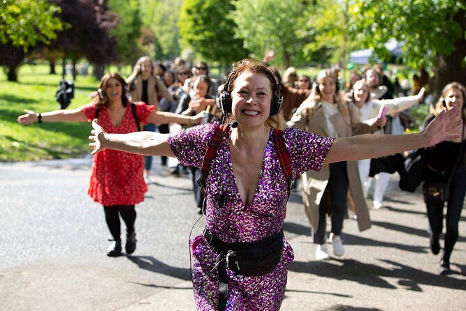 Silent Disco Walking Tours West End Boogie Shoes - The Guide and Staff
