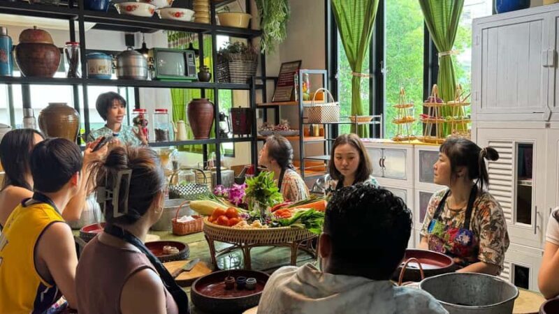 Silom Thai Cooking Class with Garden Or Market Tour - Key Points