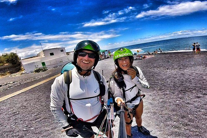 SILVER 1000m paragliding tandem flight above South Tenerife - An Introduction to Tenerife’s Aerial Highlight