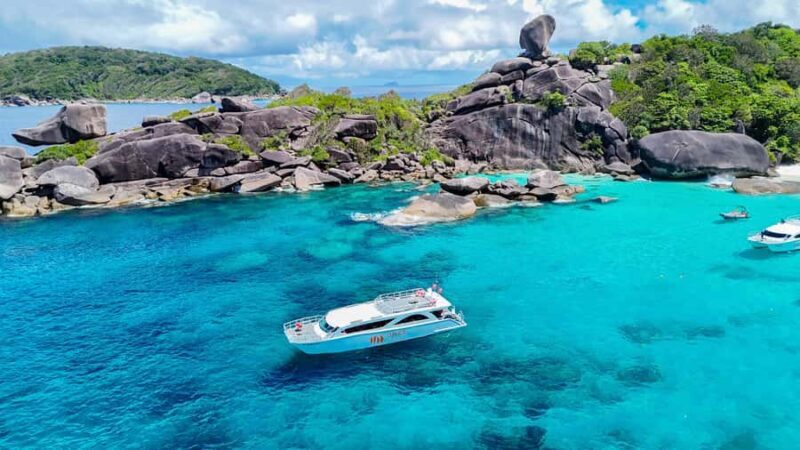 Similan Islands New Catamaran Tour+Free One-Way Airport Ride - Key Points