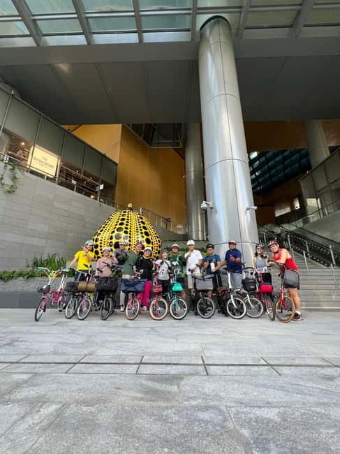 Singapore Brompton Bike Tour from Rail Corridor, with food! - Key Points