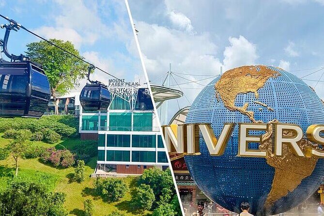 Singapore Cable Car Sky Pass & Universal Studios Tickets - The Itinerary in Detail