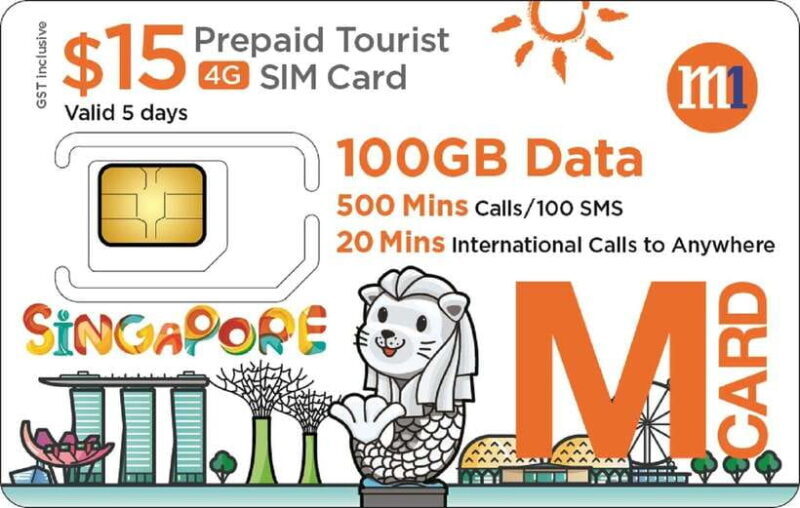 Singapore: M1 Tourist SIM Simcard - Coverage, Speed, and Real-World Performance