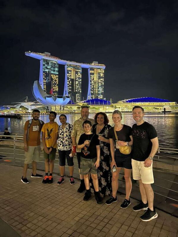 Singapore: Marina Bay Nighttime Walking Tour - Key Points