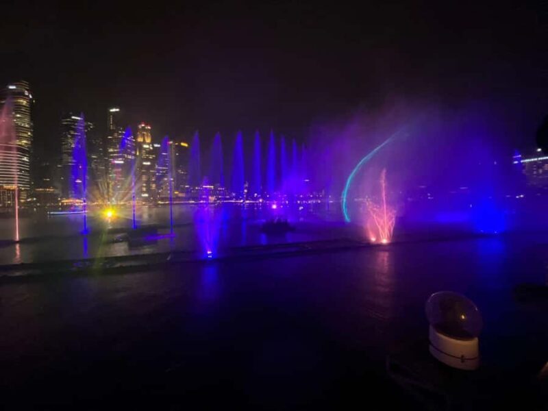 Singapore: Night Tour with River Cruise, SkyPark & Spectra - Key Points