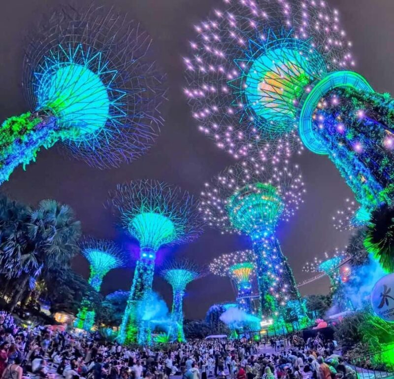 Singapore: Night Walking with 6 Food Tastings & Light shows - An Authentic Night Out in Singapore