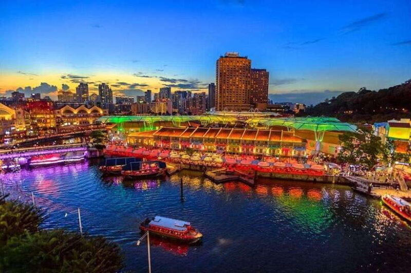 Singapore: Nighttime City Sightseeing Tour with River Cruise - Key Points