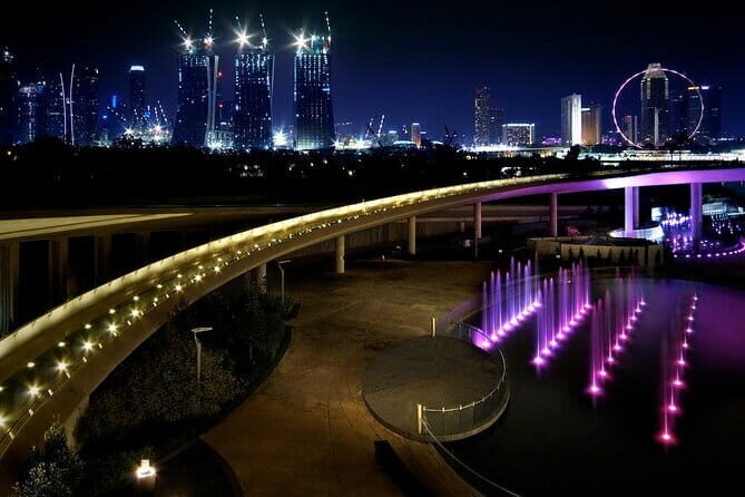 Singapore Private Night Cycling with Dinner - The Itinerary in Detail