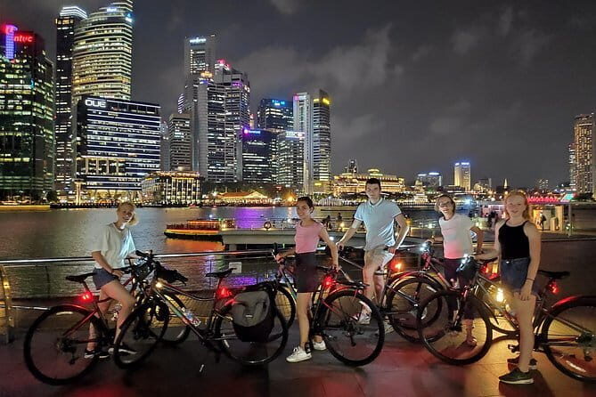 Singapore Private Night Cycling with Dinner - The Value of the Tour