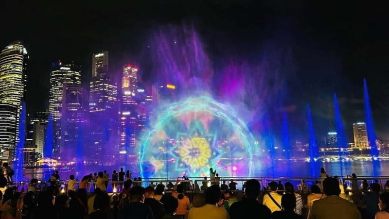 Singapore River Cruise and 2 Must-see Water Light Shows - Key Points